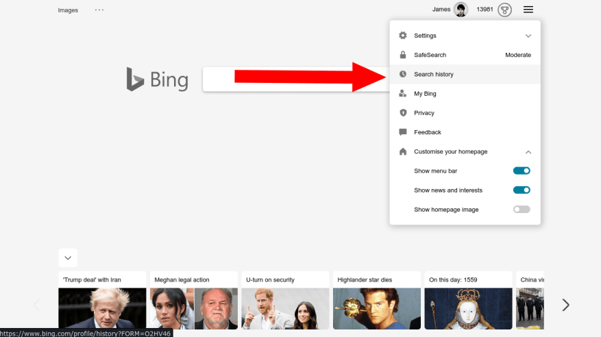 So K nnen Sie Ihren Bing Suchverlauf Anzeigen Und L schen WindoQ